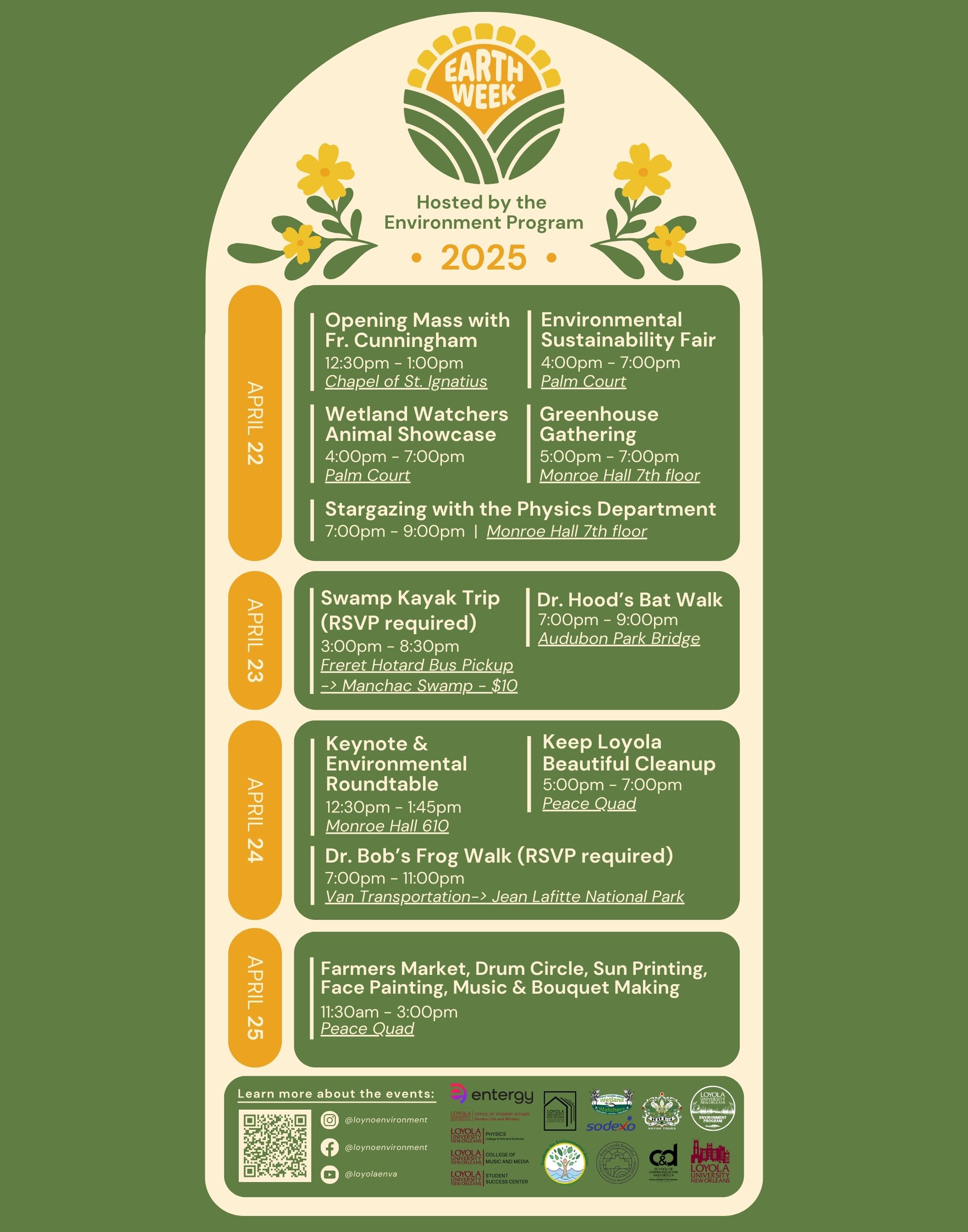Earth Week 2025 | Loyola University New Orleans